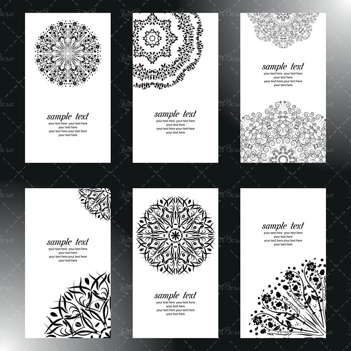 وکتور گل و بوته تذهیب شمسه حاشیه گل - ایران طرح