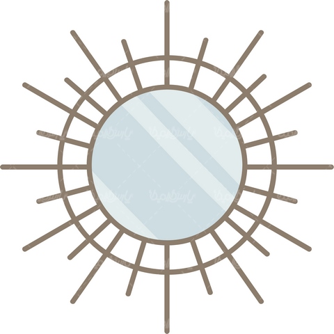 وکتور آینه - ایران طرح